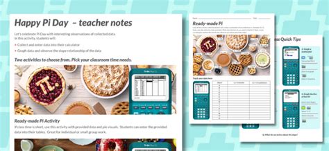 Celebrate Pi Day With Unlimited Fun Texas Instruments