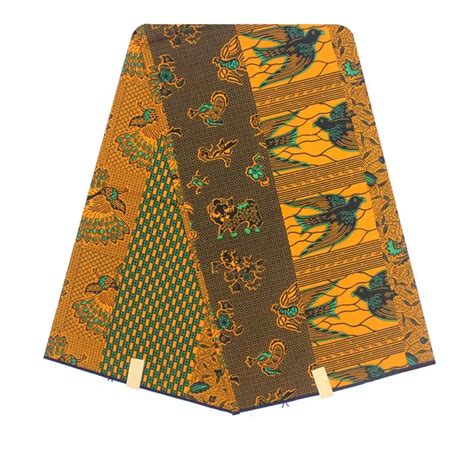 Guaranteed Quality African Wax Prints Fabric 100 Cotton Dutch Wax