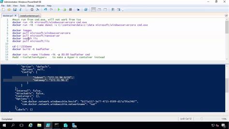 Demo Of Containers And Docker On Windows Server Youtube