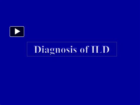 Ppt Presentation On Diagnosis Of Ild Jindal Chest Clinic