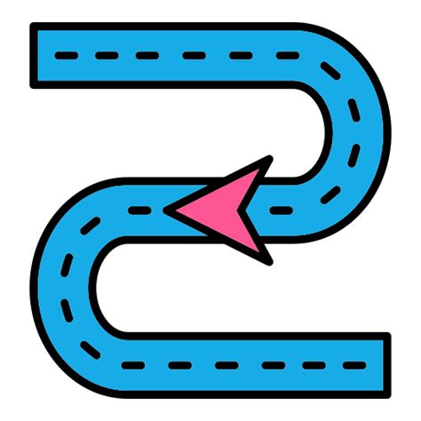 GPS Navigation Generic Color Lineal Color Icon