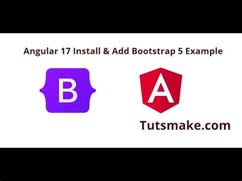 Angular Install Add Bootstrap Example YouTube