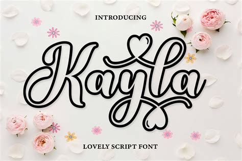 Kayla Exstrude Font Fonts Hut