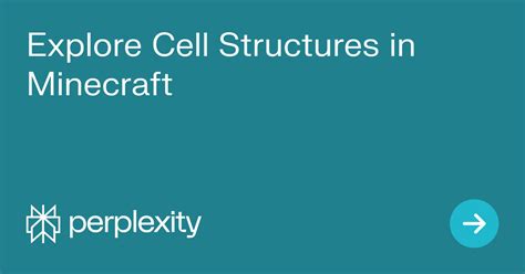 Explore Cell Structures In Minecraft