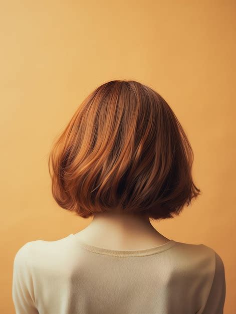 Premium Ai Image Beautiful Bob Hair Style