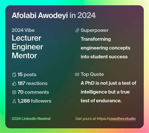 Afolabi Awodeyi Rengr On Linkedin Computerengineering Techeducation Phdlife