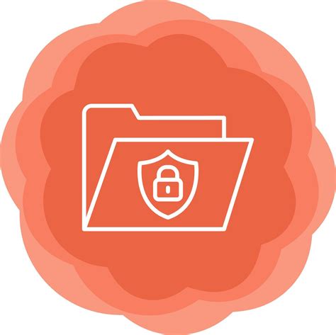 Secure Folder Vecto Icon 38163931 Vector Art At Vecteezy
