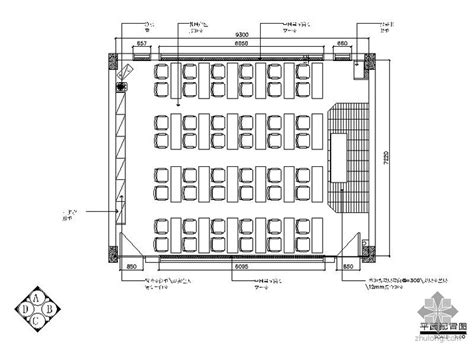 50人标准教室平面图 中学50人教室设计图 伤感说说吧