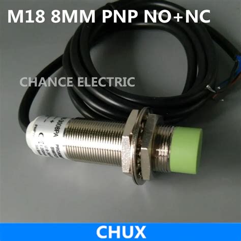 Inductive Proximity Sensor PNP 8mm IM18 8 DPC NO NC 6 36V DC Motion