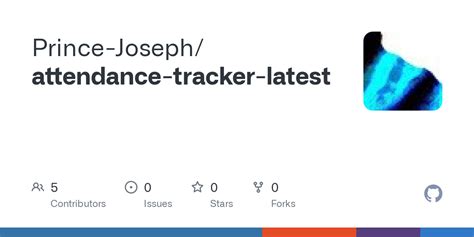Github Prince Joseph Attendance Tracker Latest