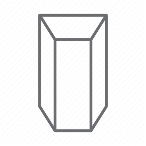 Rectangle Rectangular 3d Shape Shape Box Geometry Icon Download
