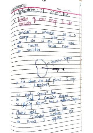 Mid Term Handwritten Physics Notes By Naeem Khan PDF