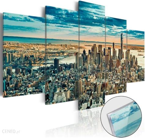 Artgeist Obraz Na Szkle Akrylowym Ny Miasto Marzeń Glass 39904