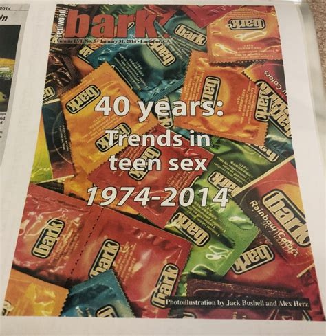 Sex Survey Celebrates 10th Issue Redwood Bark