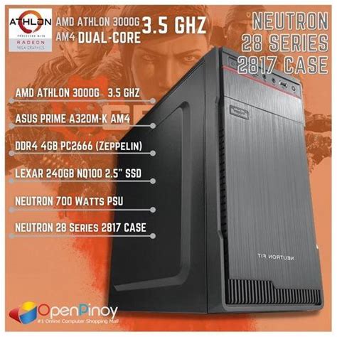 Brand New Amd Athlon G Desktop Computers Tech Desktops On Carousell