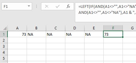 Excel Conditional Concatenation Stack Overflow