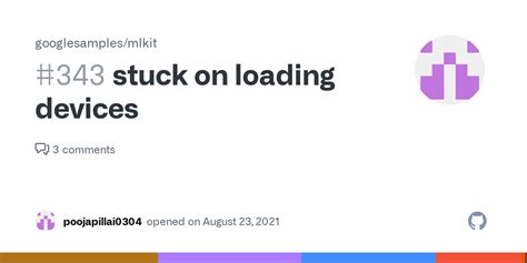 Stuck On Loading Devices Issue Googlesamples Mlkit Github