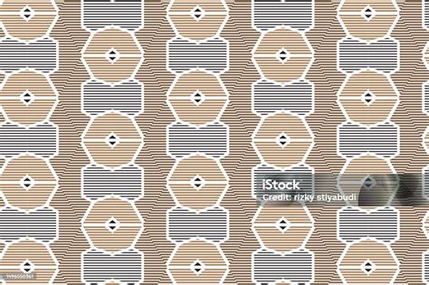 Abstract Horizontal Line Pattern Design Template Stock Illustration Download Image Now