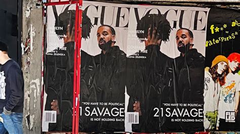 Drake 21 Savage Settle Lawsuit Over Fake Vogue Cover