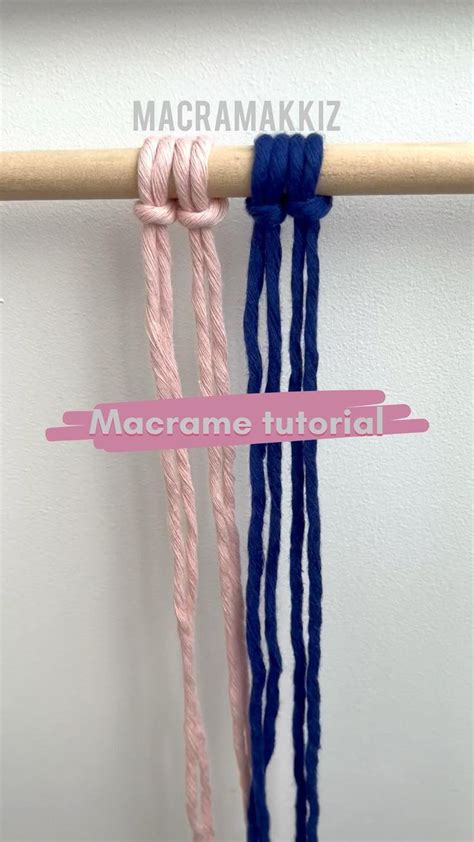 Macrame Knot macrame macrameknot macrametutorial Macramé