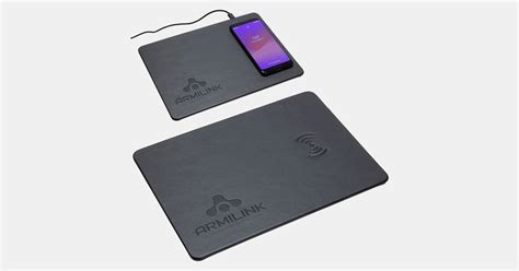 Marketing Avalon Mouse Pad With Wireless Charger With Your Logo