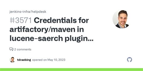 Credentials For Artifactorymaven In Lucene Saerch Plugin Not Valid