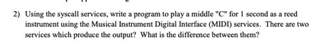Solved 2 Using The Syscall Services Write A Program To