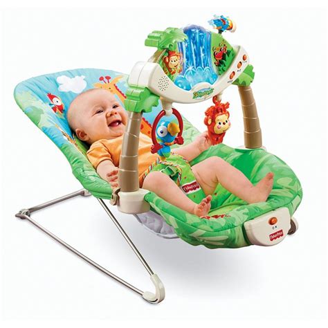 Шезлонг "Тропический лес" (Fisher-Price) напрокат в Минске за 20.00 р.
