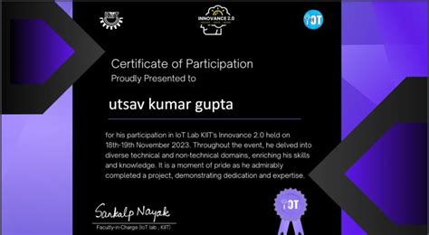 Utsav Kumar Gupta On Linkedin Iot Innovation Technology Learning