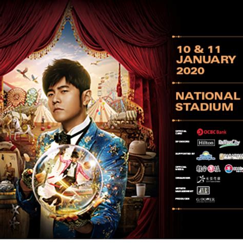 Jay Chou Singapore Concert Tickets 10th Jan 2020 Tickets And Vouchers