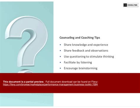 Performance Management Toolkit Ppt Slide Deck