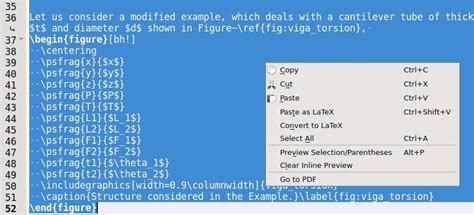Texstudio A Latex Editor Feature Requests 1236 Commentuncomment Block In Right Click Menu