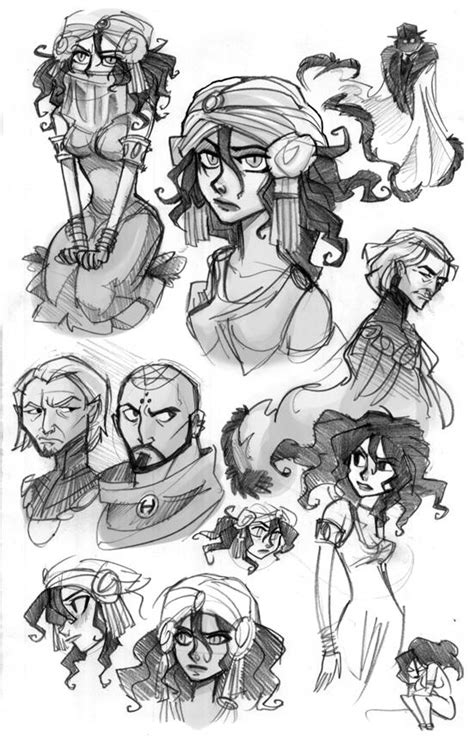 Messy Sketches By Hanime87 On Deviantart