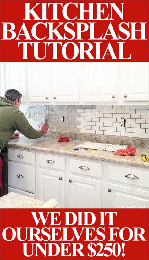 25 Effortless DIY Backsplash Ideas Easy Kitchen Update