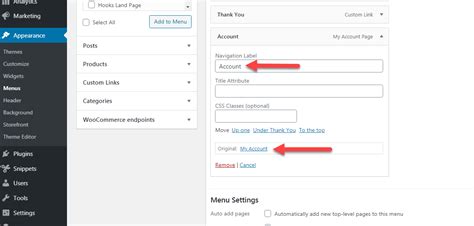 Woocommerce Rename My Account If Logged Out Nav Menu
