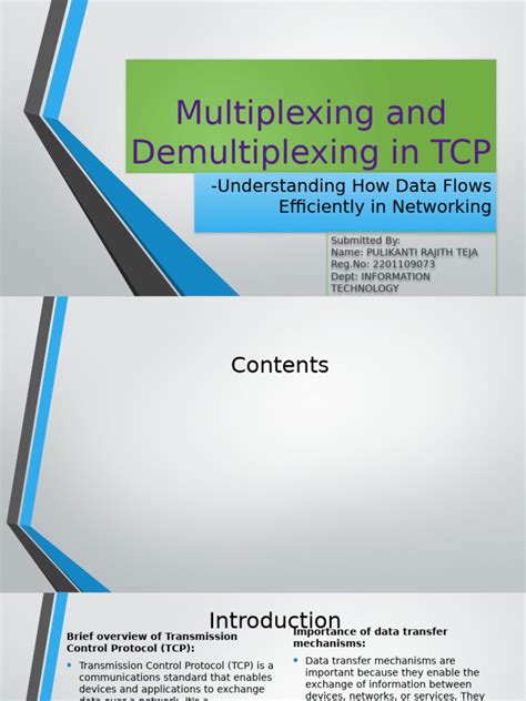 Tcp Multiplexing And Demultiplexing Pdf Port Computer Networking
