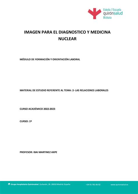 2 LAS Relaciones Laborales DPI IMAGEN PARA EL DIAGNOSTICO Y MEDICINA