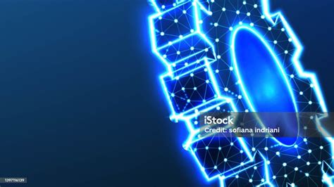 기어 톱니 바퀴 전송 개념입니다 기계 기술 기계 산업 개발 엔진 작업 비즈니스 솔루션 팀 작업 개념 추상 낮은 폴리 삼각형 점 라인 다각형 공장 산업 건물에 대한 스톡 벡터