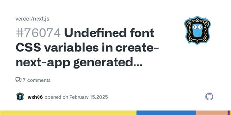 Undefined Font Css Variables In Create Next App Generated Tailwind V4