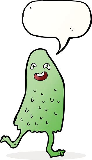 말풍선이 있는 재미있는 괴물 점액 말풍선을 그리기에 대한 스톡 벡터 아트 및 기타 이미지 그리기 끈적끈적한 낙서 드로잉 Istock