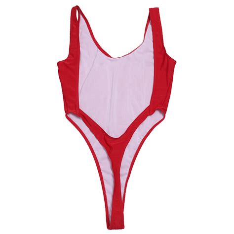 Sexy Women Bikini See Through Swimsuit Swimwear Beachwear Bathing Suit
