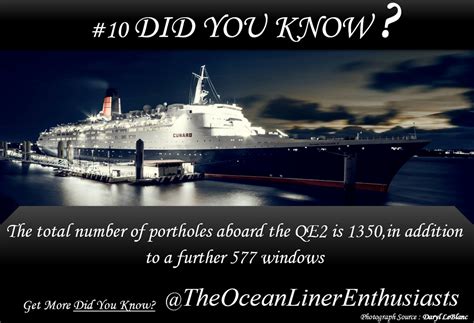 Did You Know The Ocean Liner Enthusiasts
