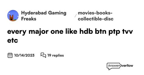 Every Major One Like Hdb Btn Ptp Tvv Etc Hyderabad Gaming Freaks🎮🇮🇳