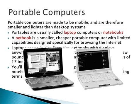 Portable Computing Devices