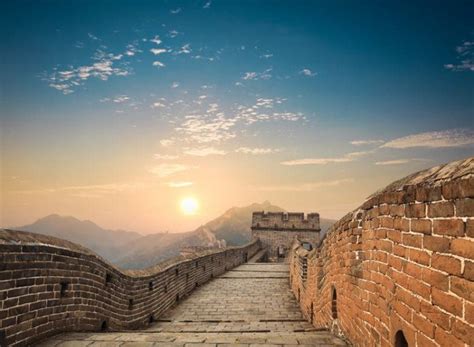 Фототапет Великата китайска стена Фототапети Сгради и забележителности