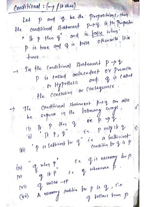 Chapter Math Notes Discrete Mathematics Studocu