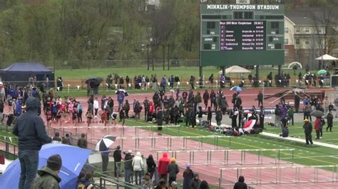 Girls 100 Hurdles Prelims Heat 1 Sru High School Invt