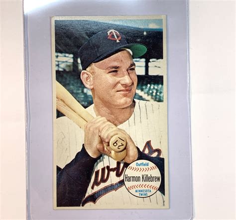 1964 Topps Giants High Grade Baseball Card Hall Of Famer Harmon