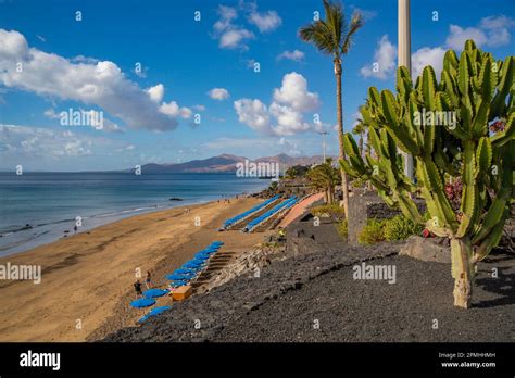 View Overlooking Playa Grande Beach And Atlantic Ocean Puerto Del