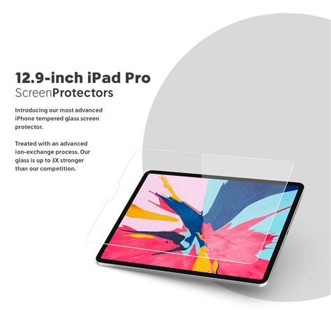 Flolab Ipad Screen Protector Crystal Clear Anti Glare And Anti Blue